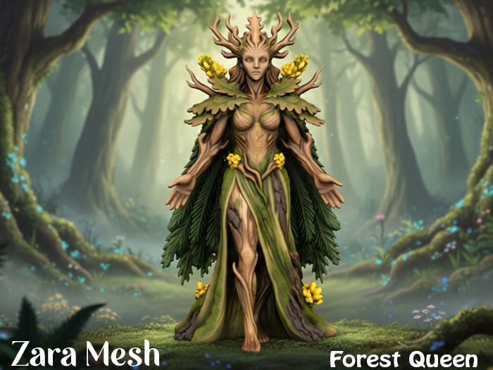 Second Life Marketplace Zm Pbr Forest Queen Full Perm Mesh